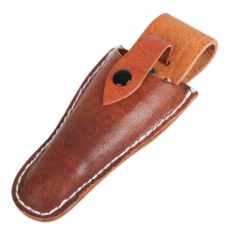 Высококачественная сумка для инструментов из чистой коровьей кожи, чехол для секатора, чехол для садовых ножниц, чехол для секатора для фруктовых деревьев, защитный чехол из коровьей кожи