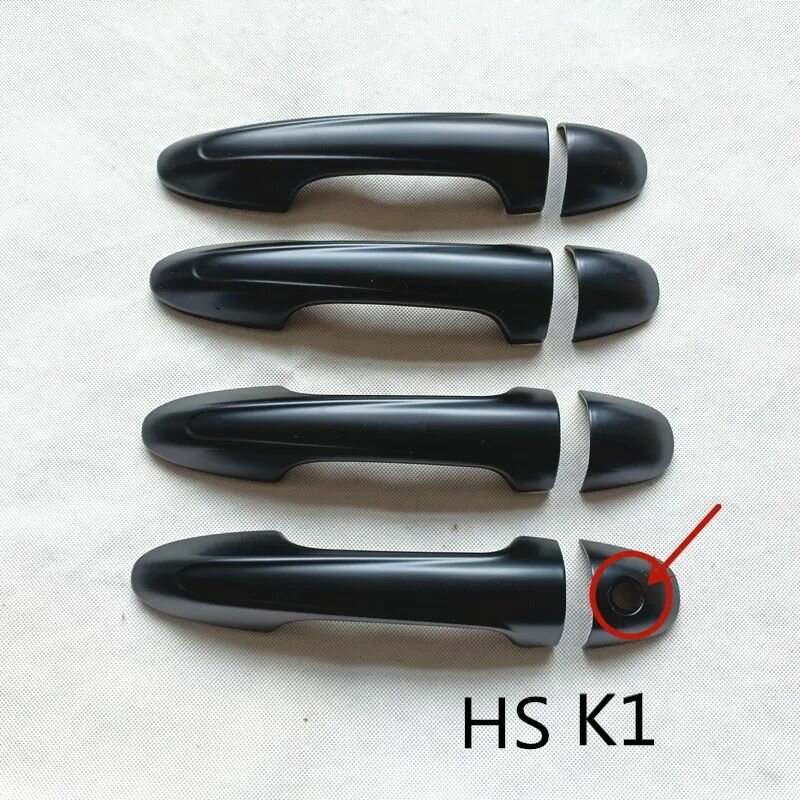 Хромированная крышка дверной ручки для toyota rav4 rav 4 xa40 2018 2017 2016 2015 2014 2013, аксессуары, матовый черный