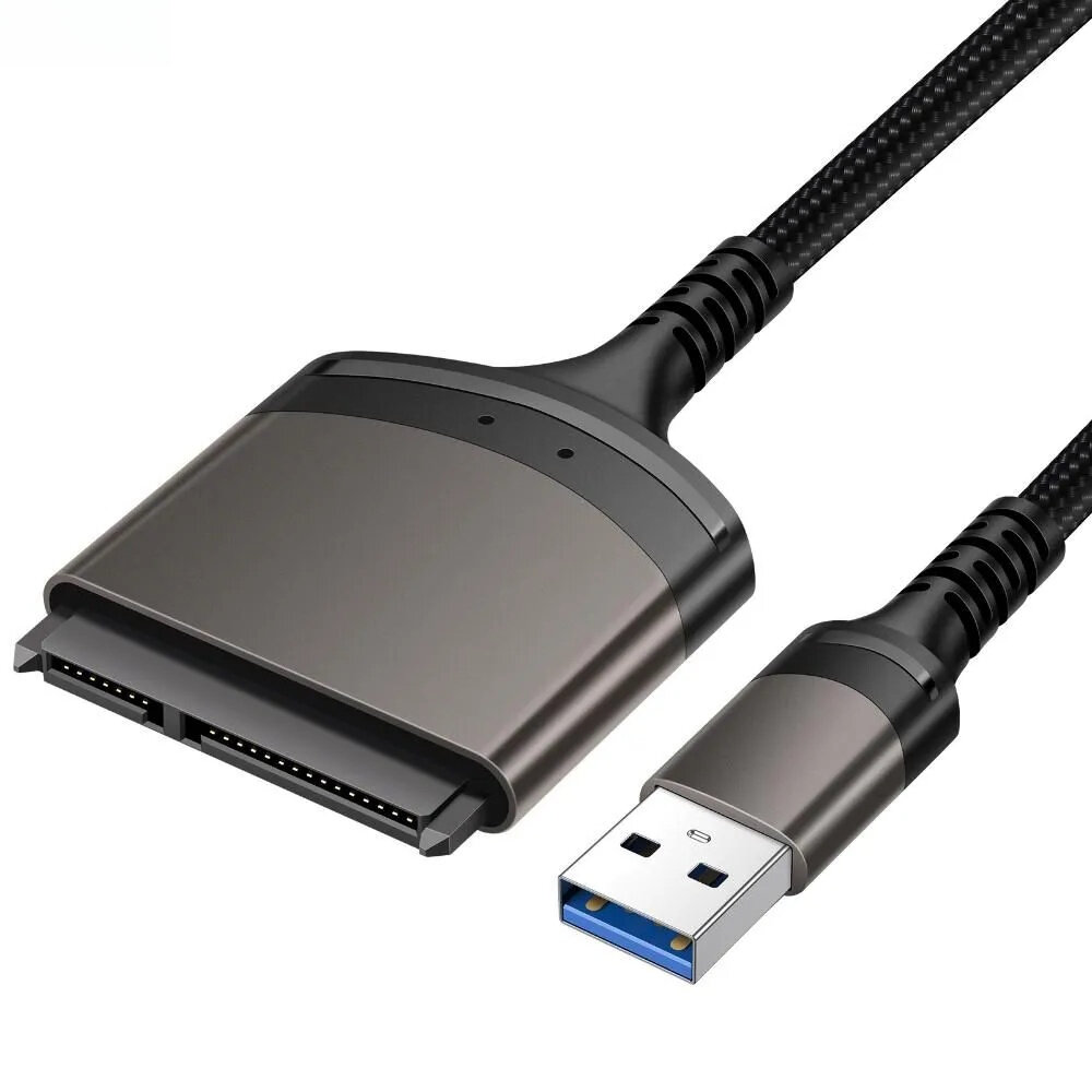 3,5-дюймовый адаптер SATA для жесткого диска, кабель USB 3.0, удобный кабель для накопителя, 2,5-дюймовый SATA жесткий диск или твердотельный накопитель