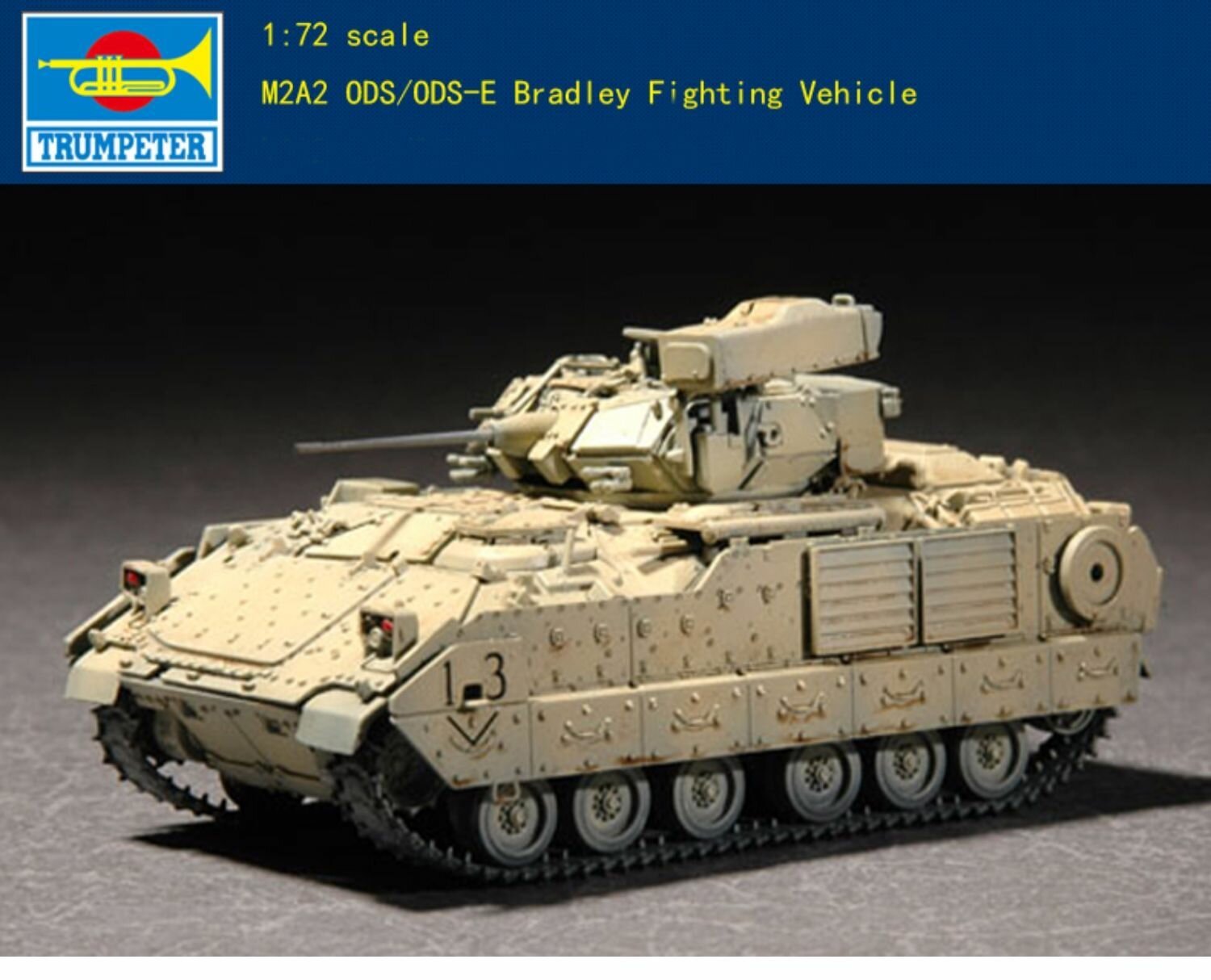 Trumpeter 07297 1/72 M2A2 ODS/ODS-E Боевая машина Bradley Танки