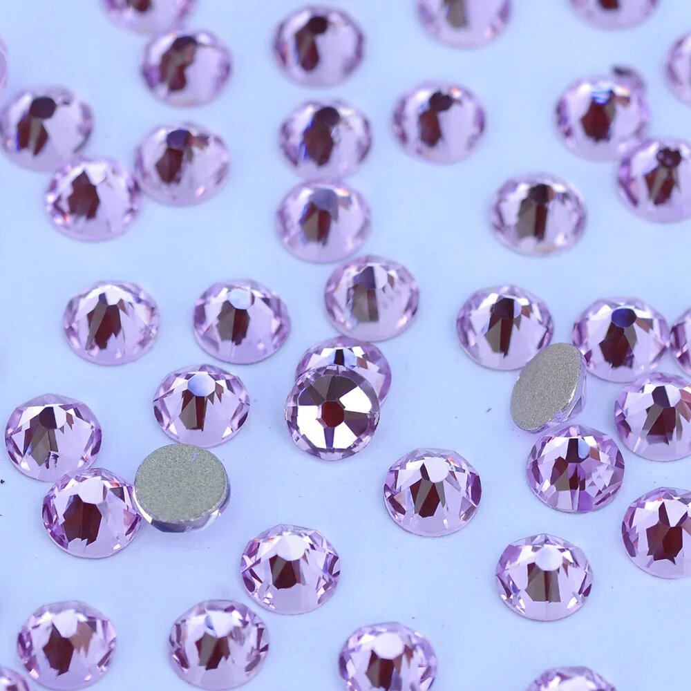 PUBRILEX-кристалл 288 шт. стеклянные стразы Фиолетовый, SS20 288pcs, Violet