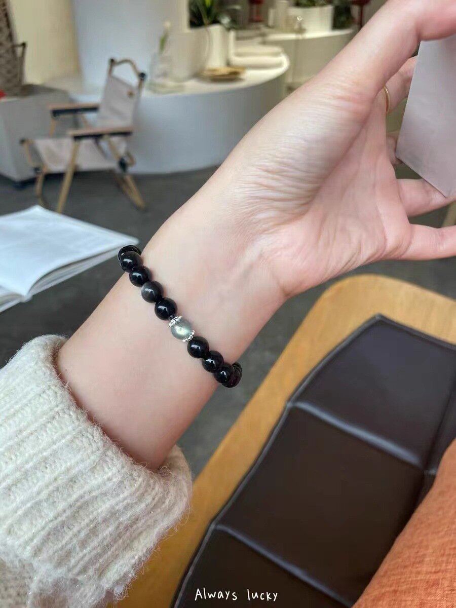 YM Mall Браслеты из бусин Деревянные бусины коричневые Теплота и спокойствие