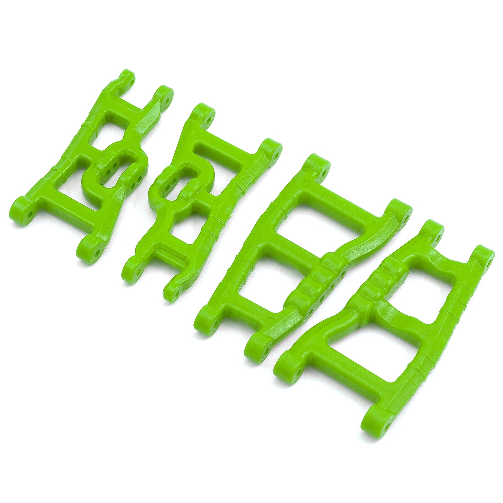 Green Front Rear Aluminum Alloy Suspension Arms Steering Hub Kit Replacement for Trax4 Slash 2WD VXL Remote Control Car Upgrade Parts