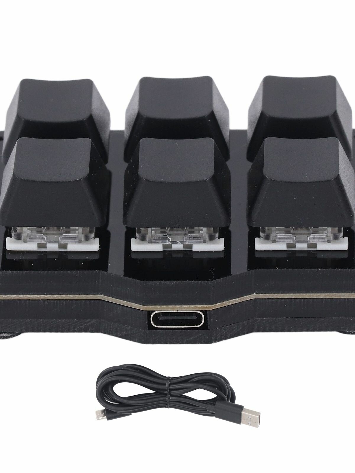 Механическая клавиатура для работы одной рукой поддерживает горячие клавиши NKRO, подходящие для iOS и Windows