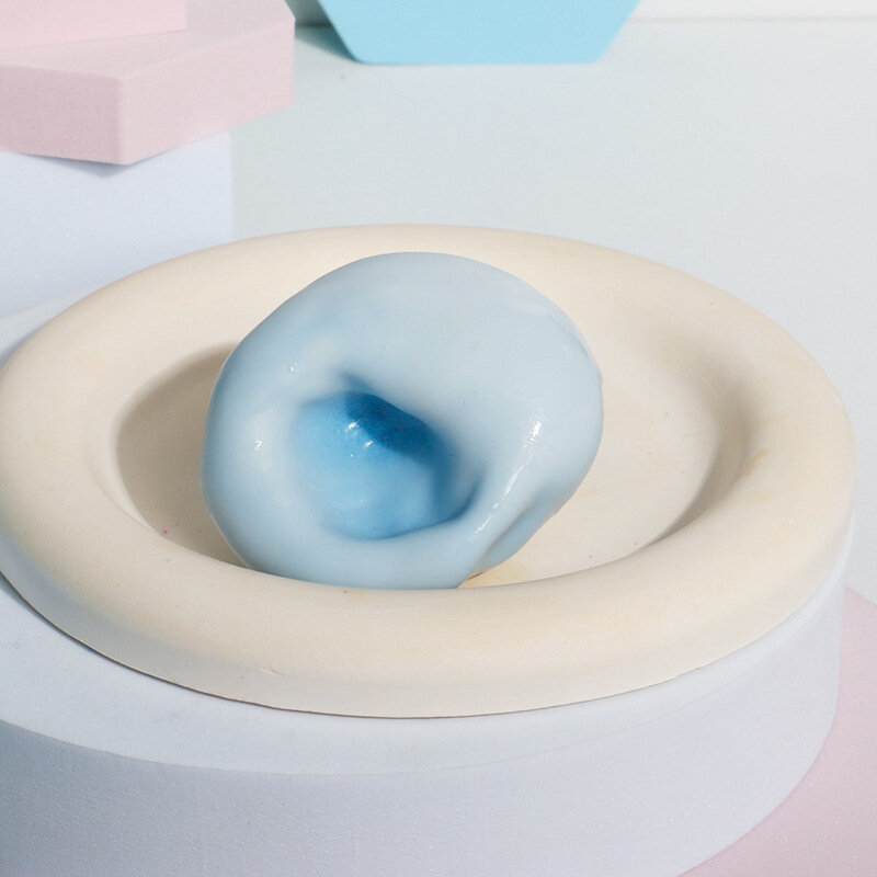 6cm клейкий рисовый клецок ручной шарик Допаминовый синий (улучшенная версия муки)