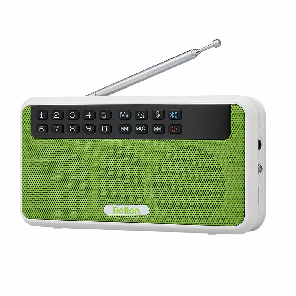 Колонка портативная музыкальная bluetooth, Rolton E500, радио, FM