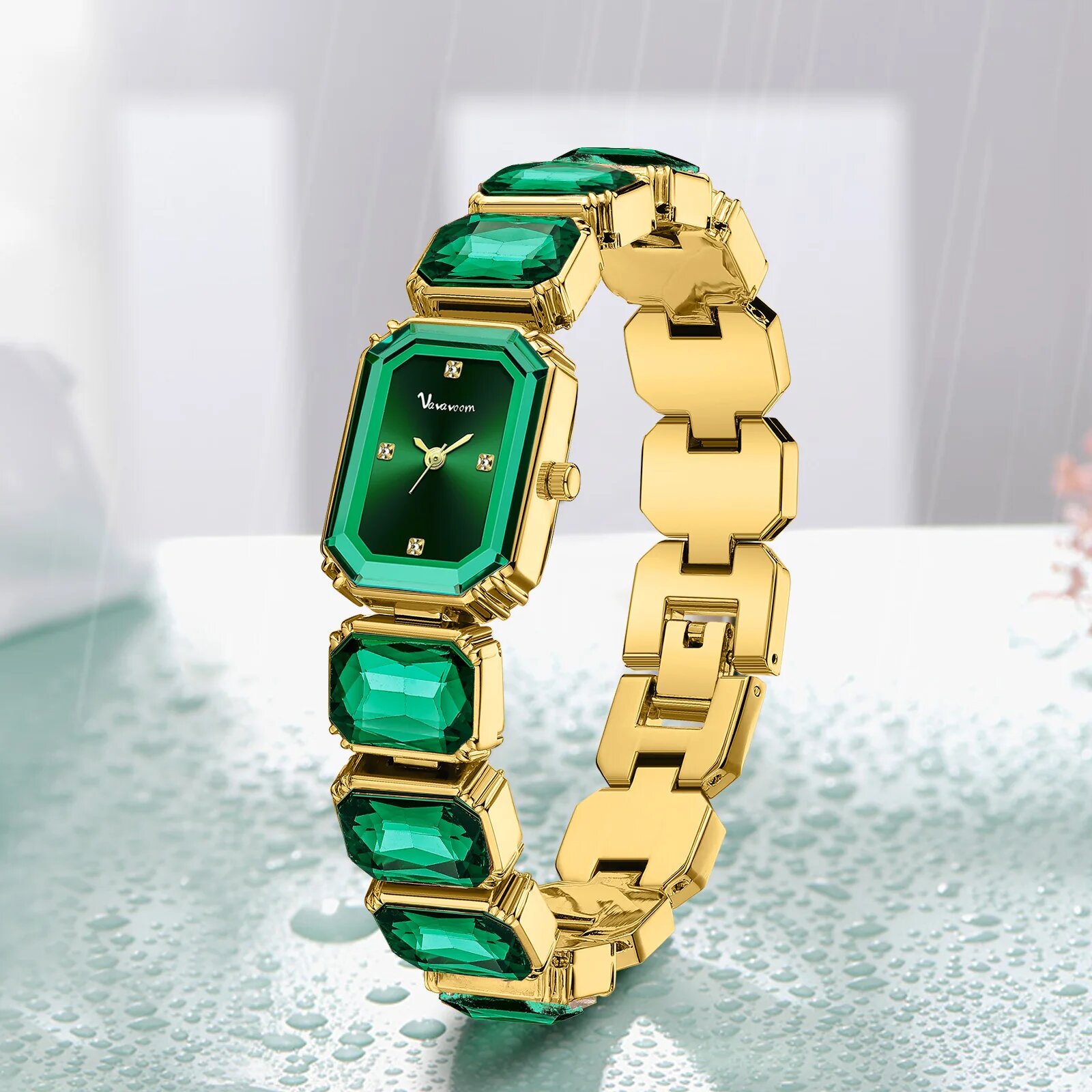 Наручные часы UTHAI, green — фото 1