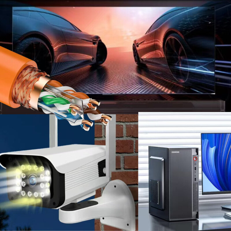 Сетевой кабель национального стандарта для домашнего использования Cat5e Cat6, гигабитный, оптовый, POE, блок питания, 305.1m штук, прямые поставки с завода, кросс-граничный