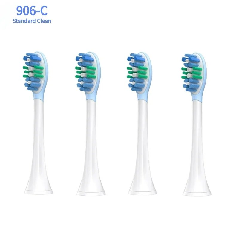 Насадки для зубных щеток Philips Sonicare, 9 шт. 4pcs 906-C