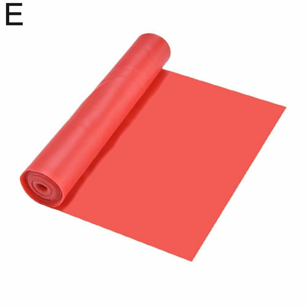 Эластичная фитнес-лента TPE для йоги и тренировок, регулируемая нагрузка, легкость и переносимость, 150x15 см