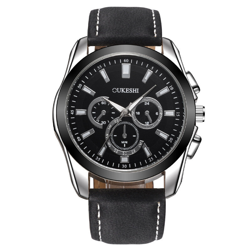 Style Женские часы Песочные часы с бриллиантами Кожаный ремешок