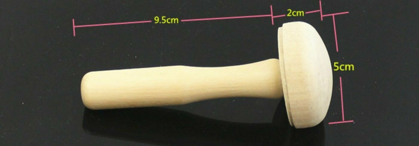 Барэн 5 см, деревянный ручной пресс для печати линогравюры и монотипии, компактный инструмент для равномерного давления и точного переноса оттисков