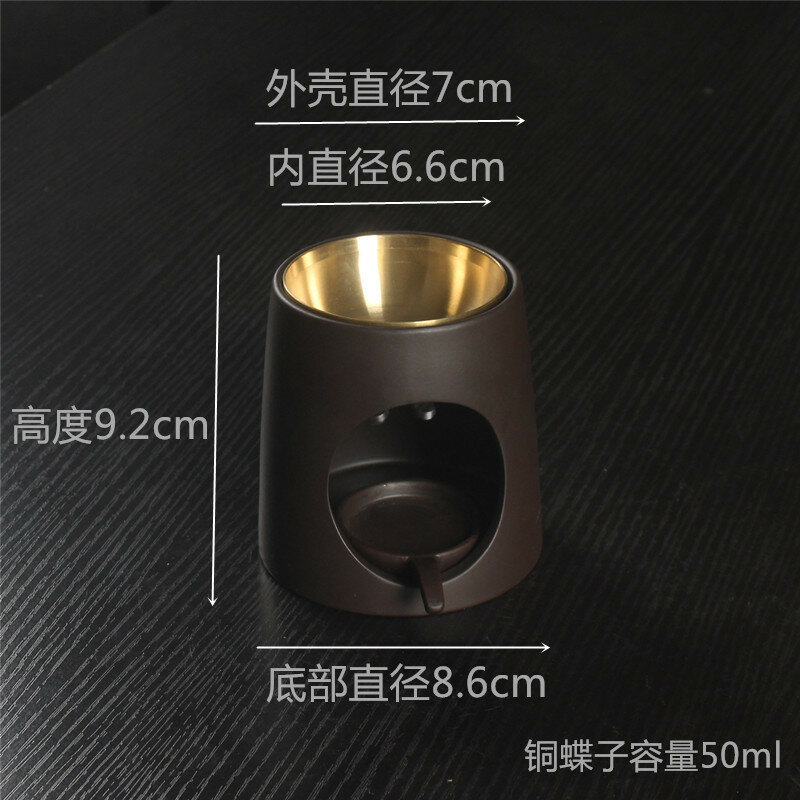 Керамический ароматический горелка для домашнего использования, внутренний обогреватель эфирных масел, свечная горелка, лампа для кофейного порошка, диффузор аромата сандалового порошка