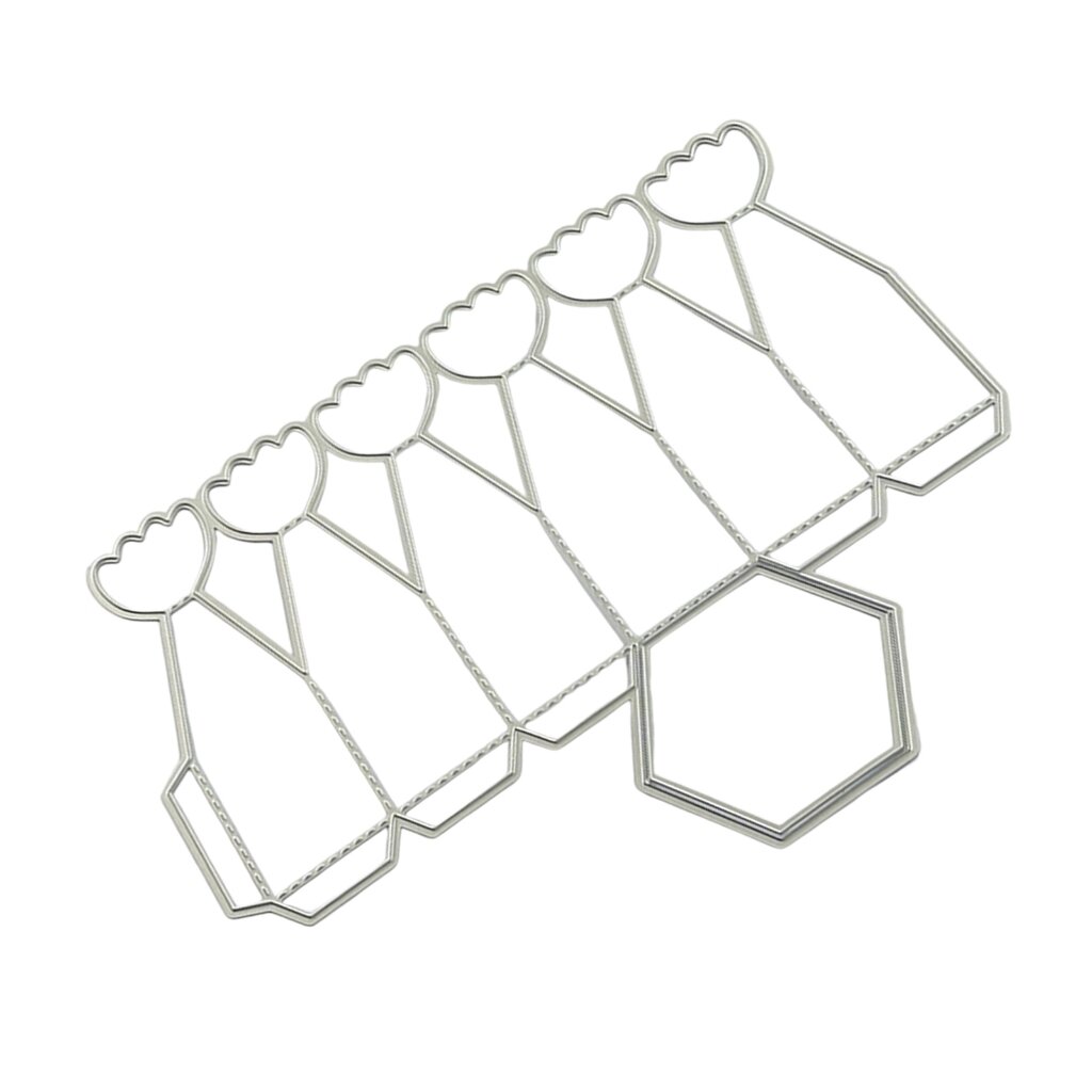 Металлические трафареты Candy Box для декора скрапбукинга, карт и журналов