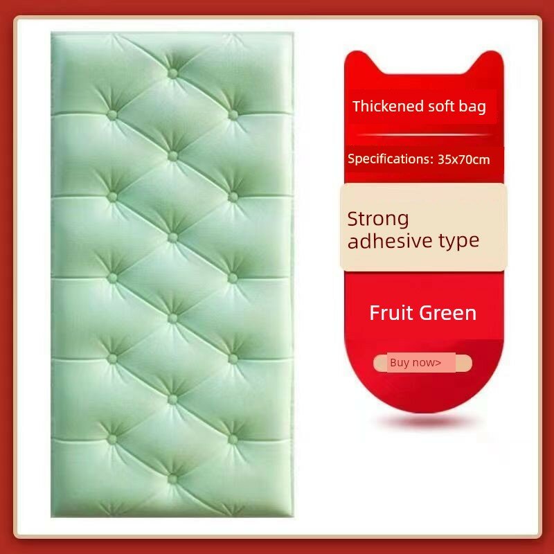 Детские противоударные наклейки на стену, мягкая обивка изголовья, обрамление стены из татами, наклейки у кровати,