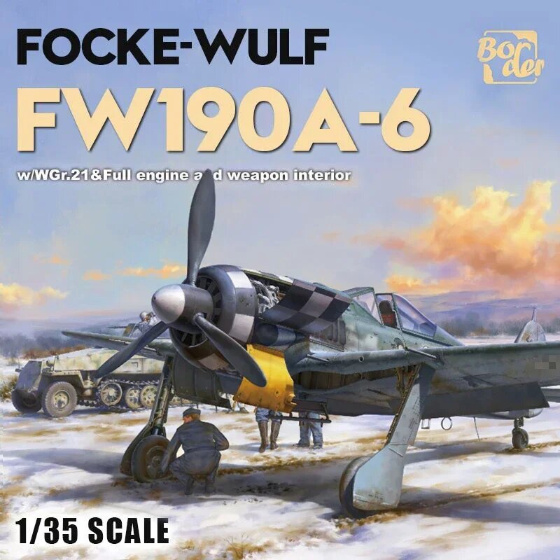 Модель самолета BF-003 FW190-A6 1/35
