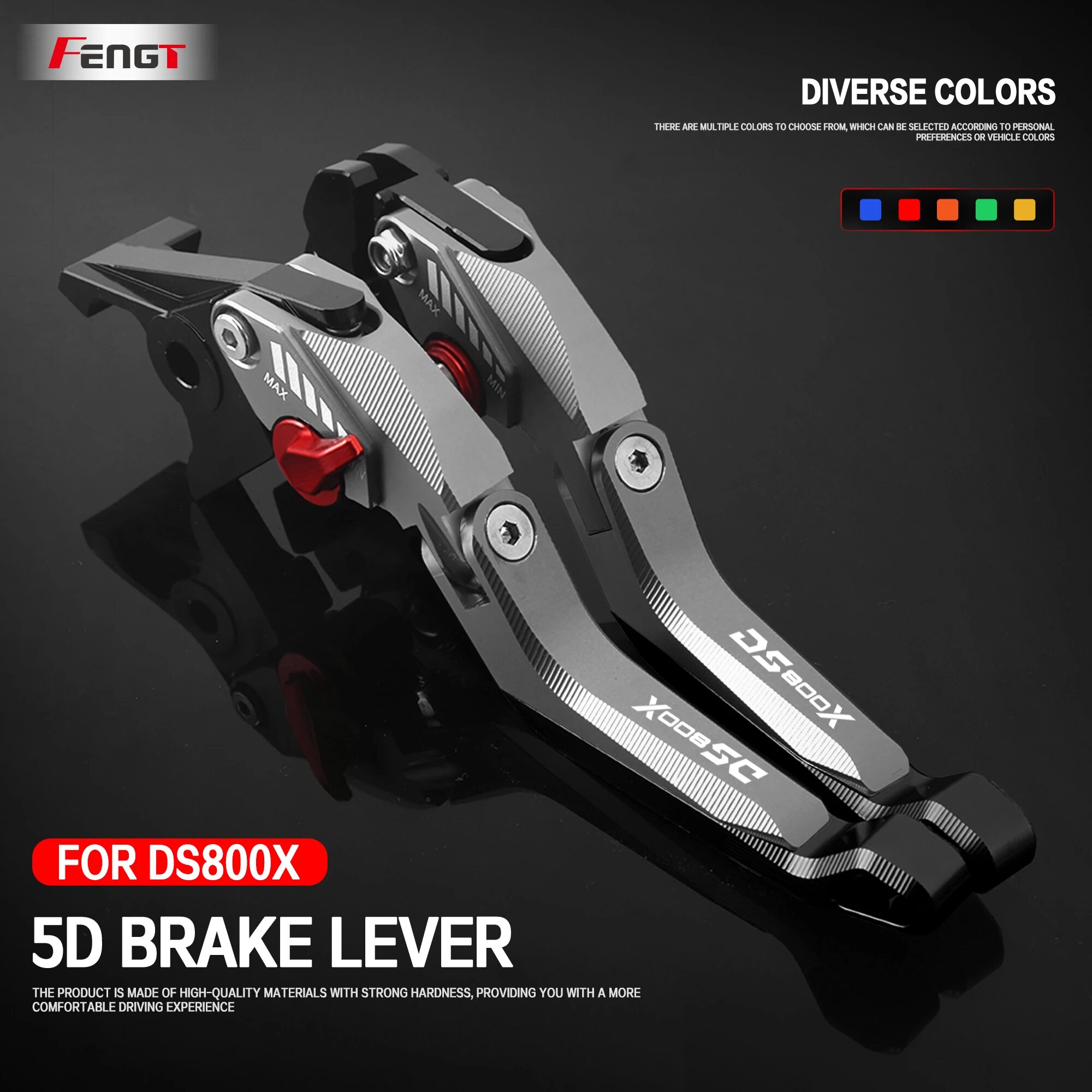 Новый 5D тормозной рычаг для мотоцикла VOGE Rally 800 DS800X DSX800 DSX 800, регулируемые рычаги тормозной муфты с ЧПУ, рычаг защиты ручки