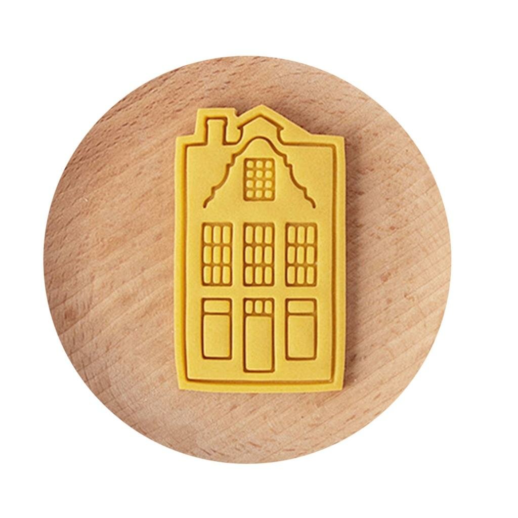 Пластиковые формочки для печенья в виде домиков, Дом