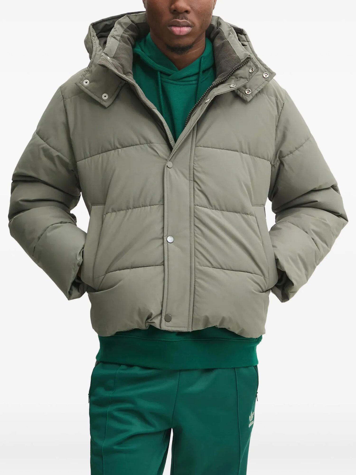 Пуховик Hooded puffer jacket