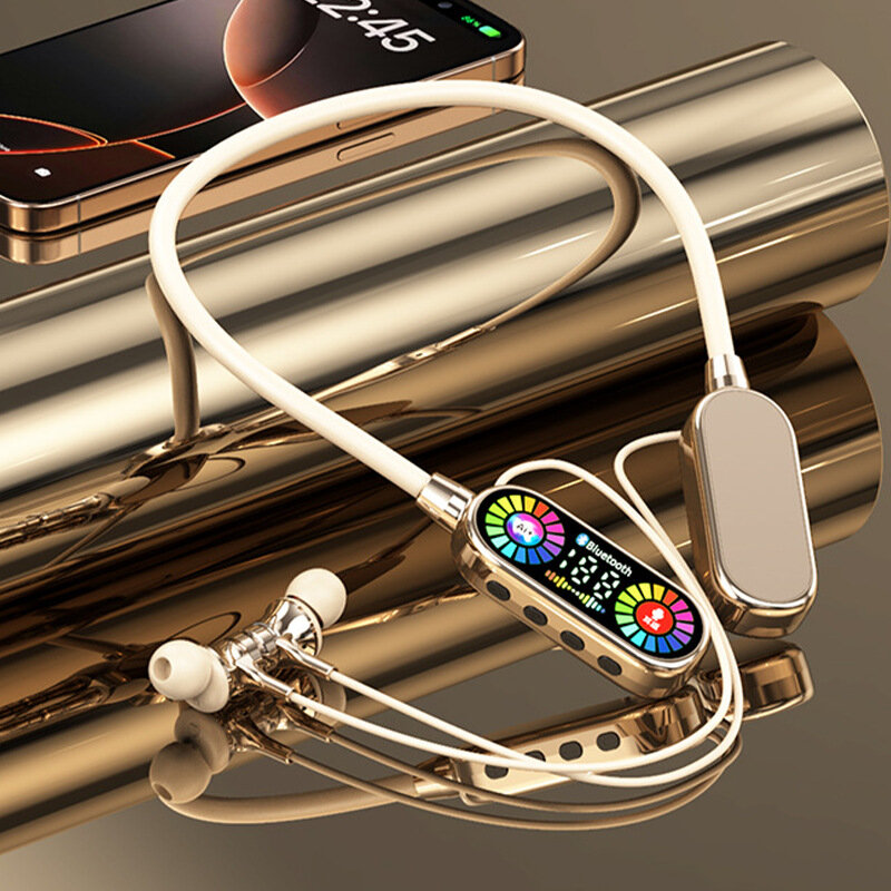 Безпр Bluetooth Наушники YM Mall Scu-None На Шее Голосовое Управление Стрим Запись В Ухо
