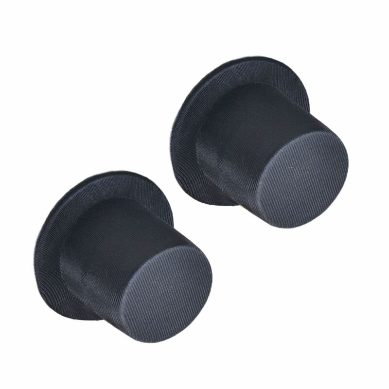 2 игрушечных аксессуара, маленький цилиндр, шляпа BJD-блестящая ткань черного цвета