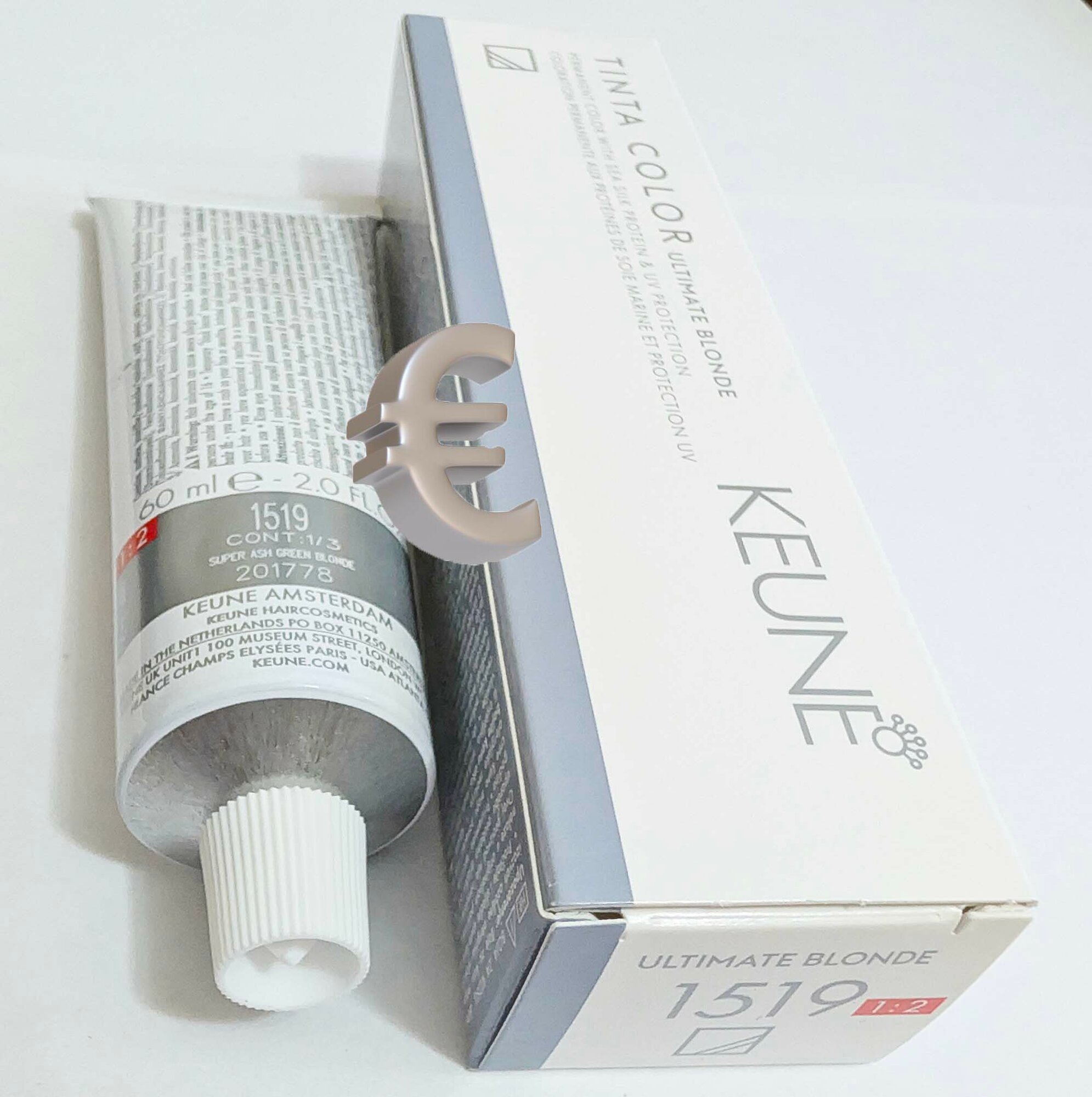 Keune Tinta Color 1519 Краска Тинта Ultimate Blonde Супер матовый блондин Перманентный краситель 60 мл