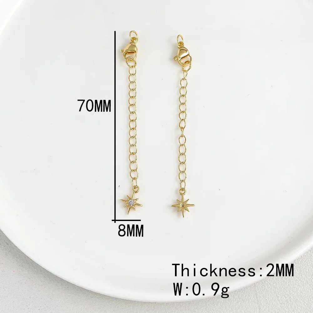 Медные крючки для бижутерии Cordial Design 50 шт. 8X70MM