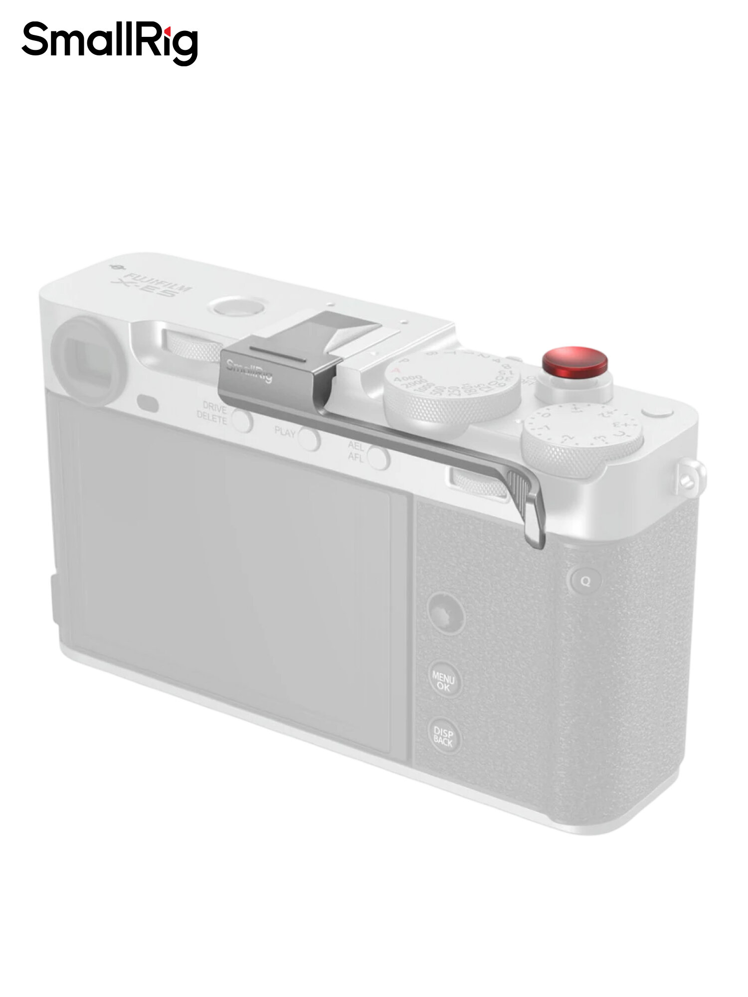 Упор для большого пальца SmallRig 5451 Thumb Grip для Fujifilm X-E5 Серебро