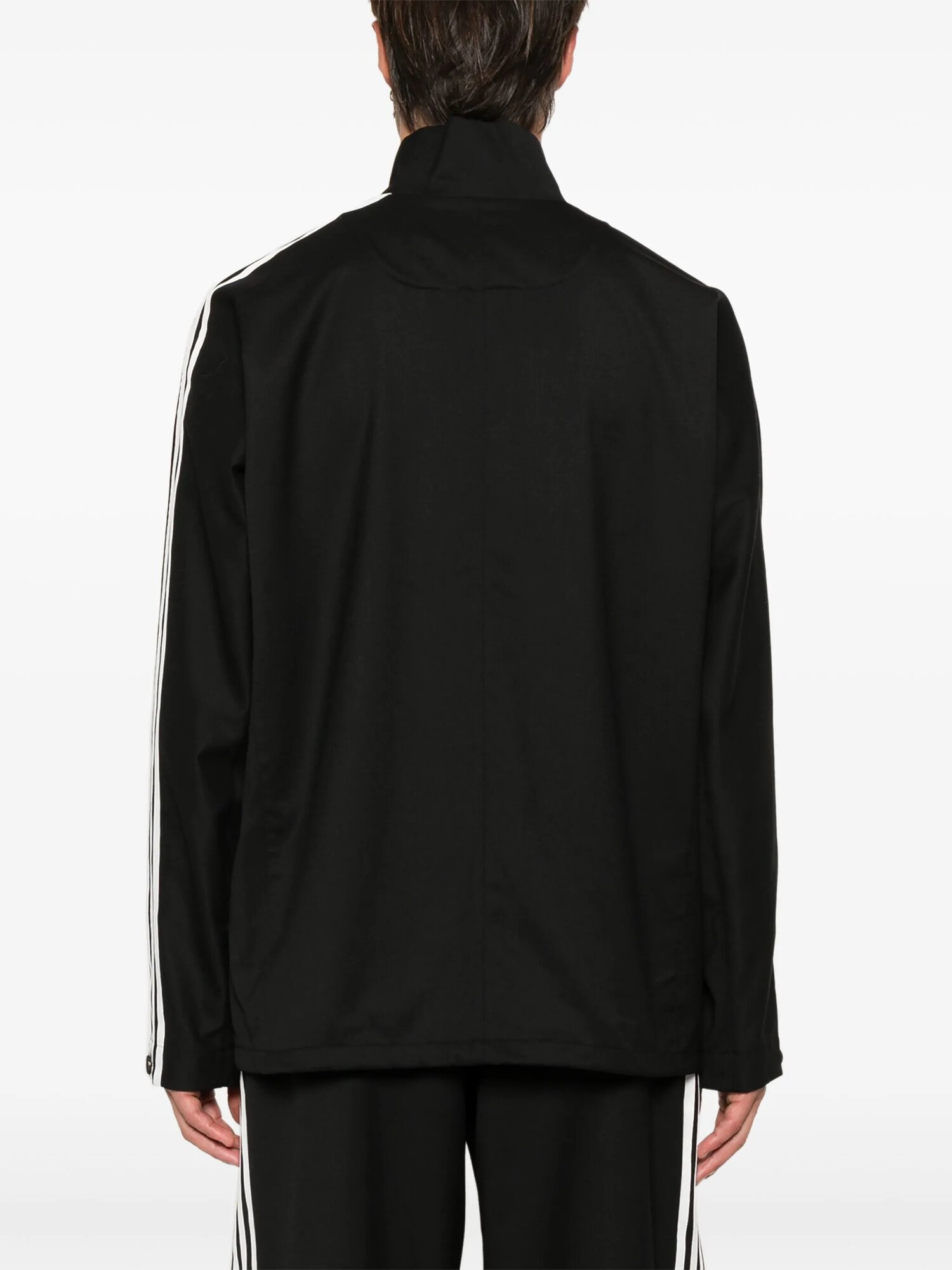 Куртка adidas, размер 2XL, черный/белый — фото 1