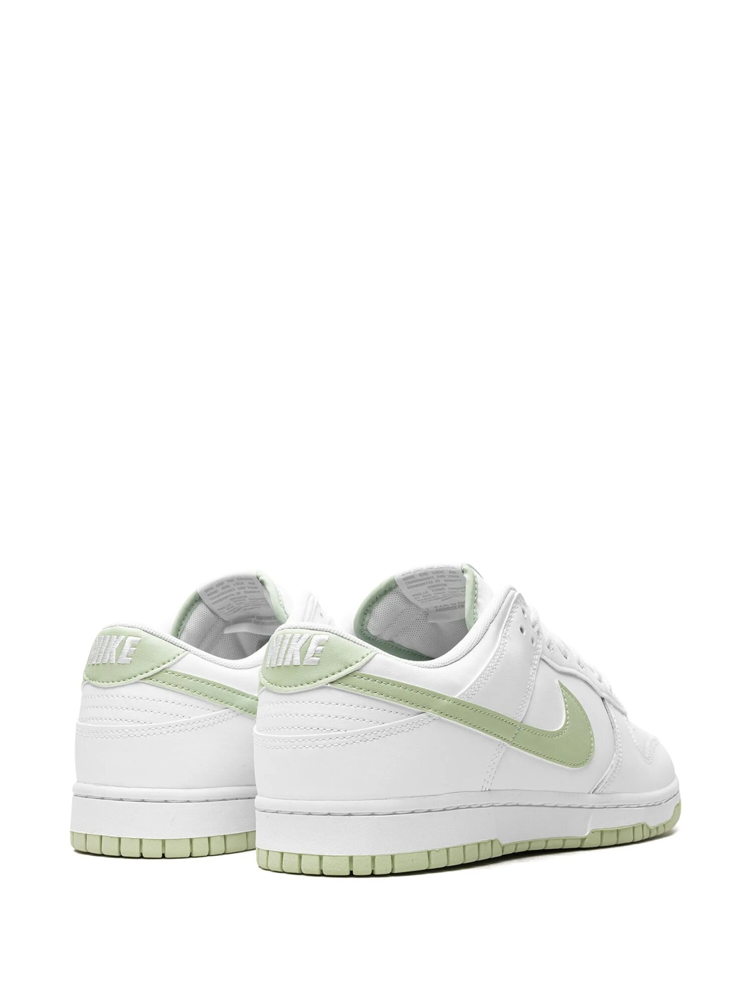 Кроссовки NIKE Dunk Low, размер 11.5 US, серебристый — фото 1
