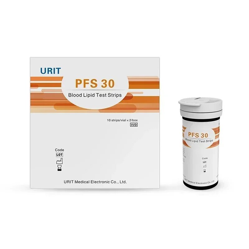 Анализатор липидов UriT PFS30 ONLY 20 Strips