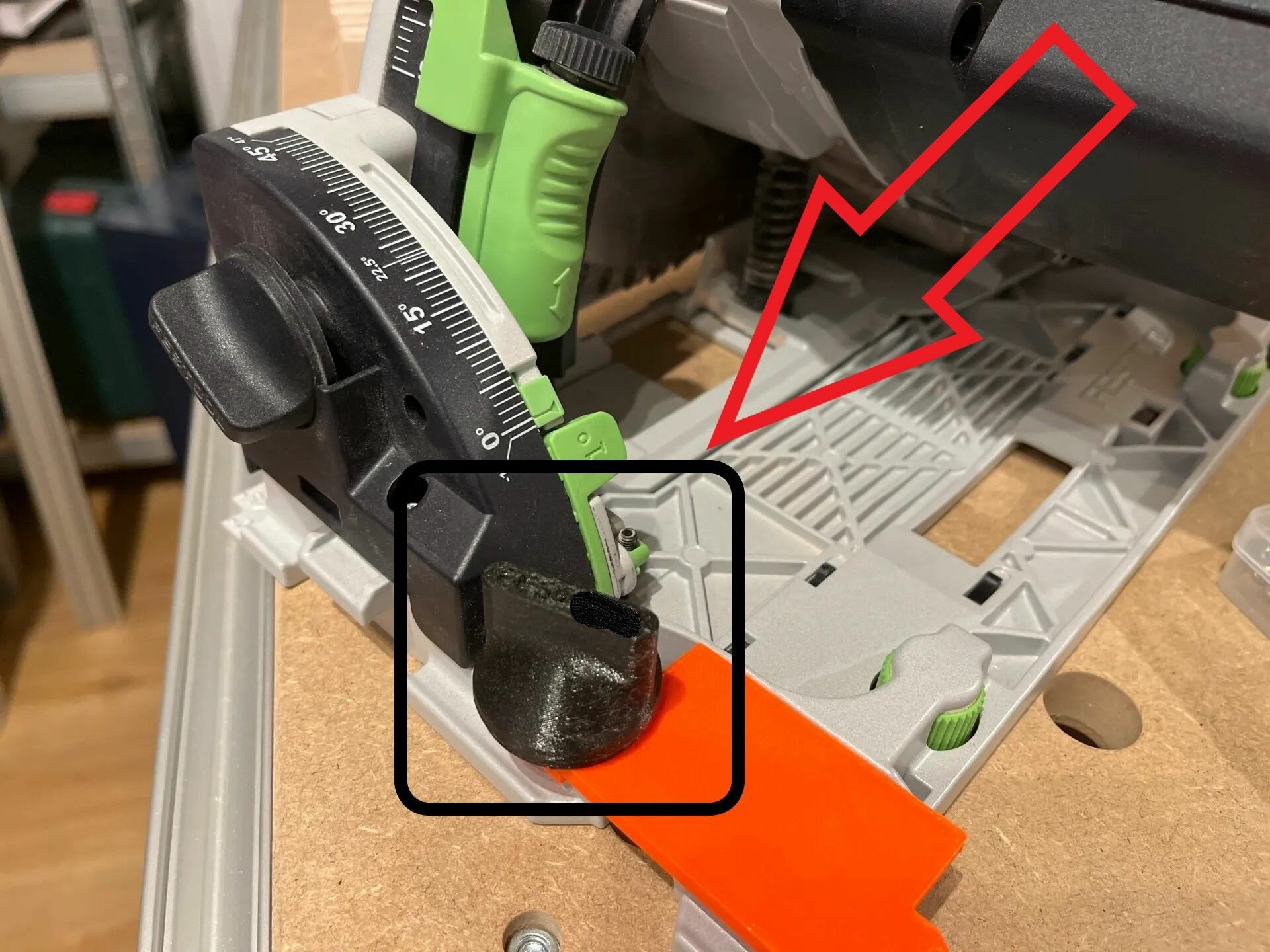 Крутилка Festool гайка