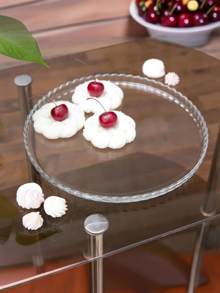 Блюдо "Patisserie" универсальное, диаметр 27см, стекло, 1 шт