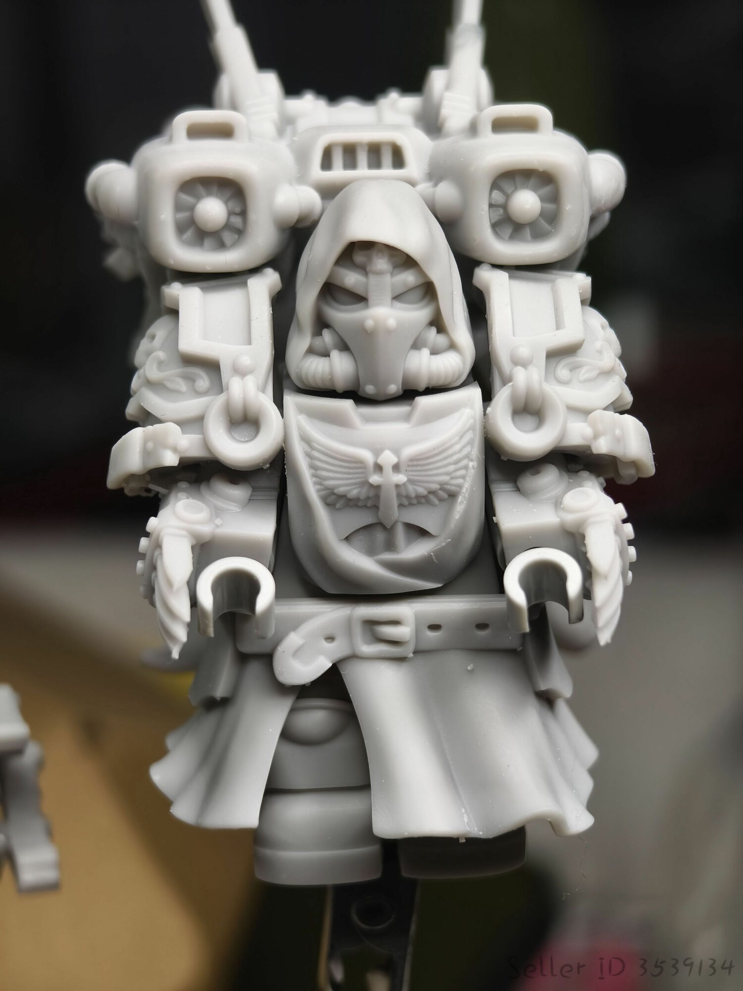 3D-печать минифигурки Боевой молот 40000 / Warhammer 40000(40K) , Dark angel/ совместимы с легo конструкторами/YY0020