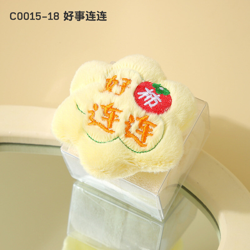 Сувенирное полотенце, креативное ручное полотенце, полотенце с мультяшными животными, детское квадратное полотенце, тюльпан, маленькое полотенце, подарочная коробка, плюшевая игрушка