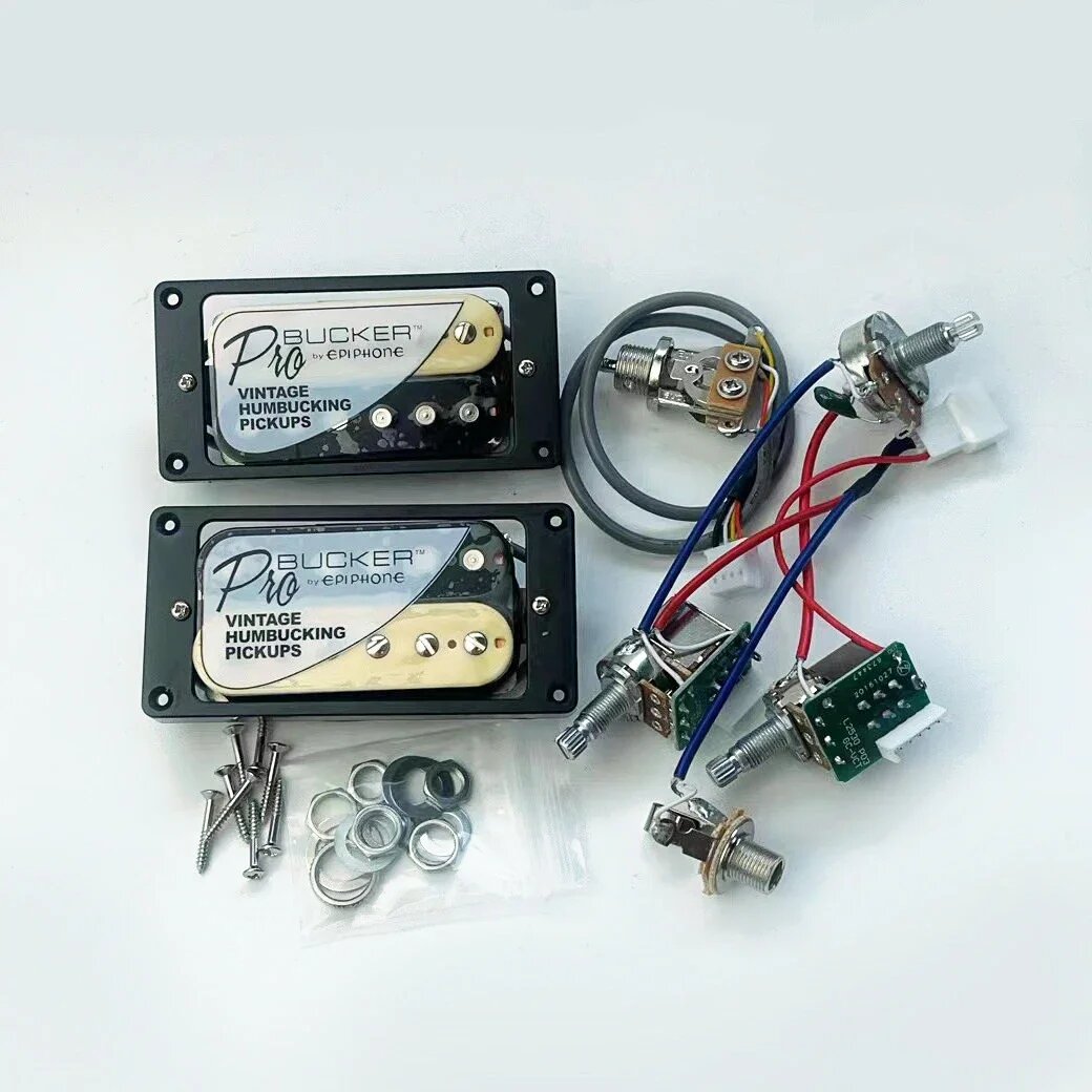 Vintage Humbucker PRO Alnico звукосниматель с кабелем EA5 ZB BK 2V1T