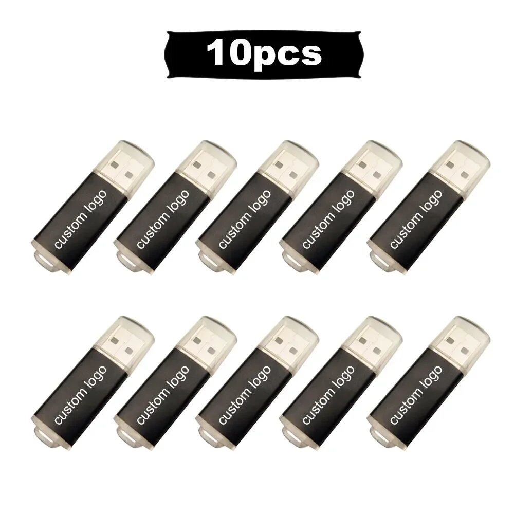 USB-флешка 2 ГБ, черная