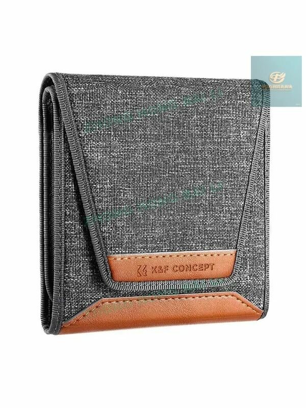 Защитный чехол сумка для 3 светофильтров до 82 мм K&F Concept (KF13.138)/Футляр для хранения фильтров