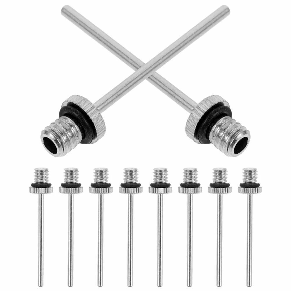 Иглы Для Надувания Мячей, Металлические, 10 Штук, Для Спорта