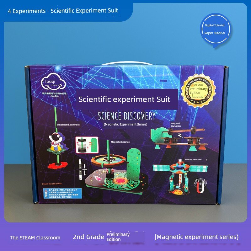 Набор научных экспериментов Tosiqi для учащихся начальной школы, физика/химия, креативные детские развивающие игрушки