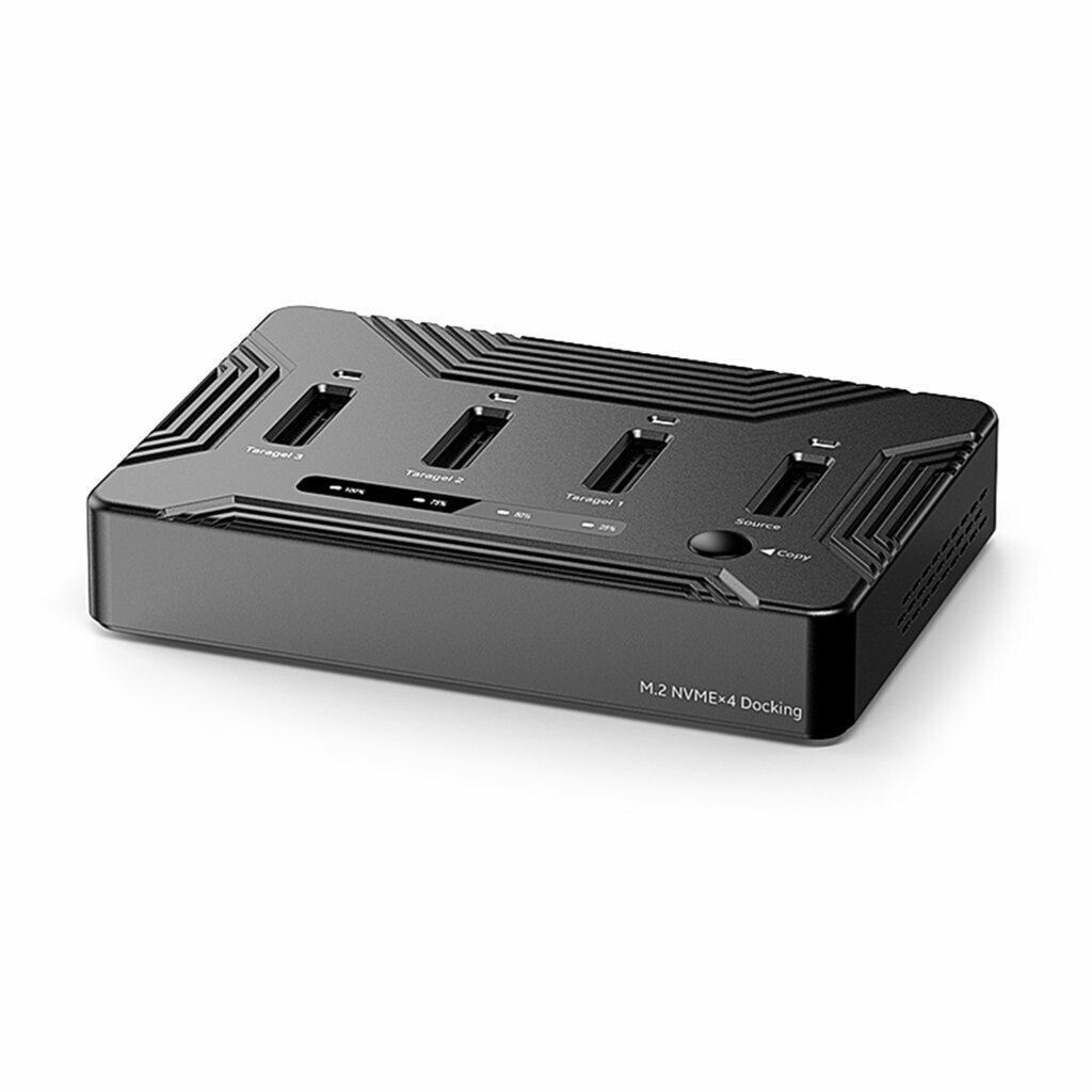 1 комплект дубликатора USB4.0 M.2 с четырьмя отсеками для твердотельного накопителя, базовый стандарт США