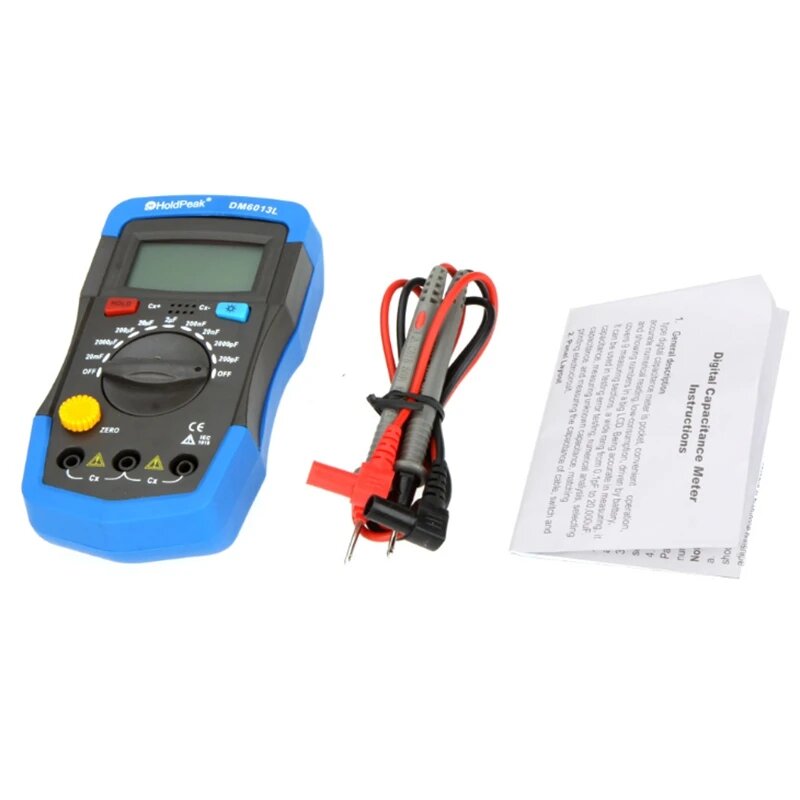 Портативный электронный фарадометр easyover DM6013L