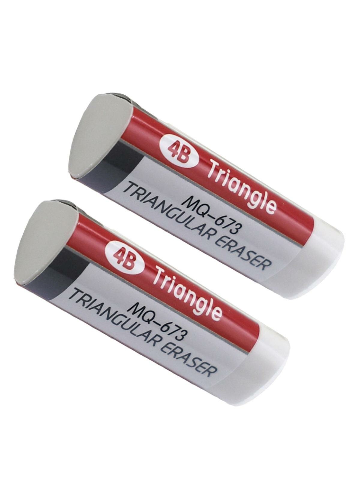 Набор треугольных резиновых ластиков для рисования студентом художником, черчения эскизов