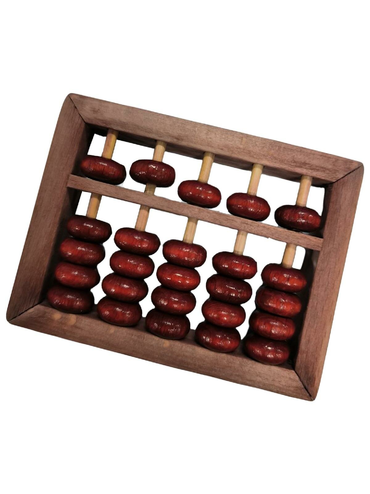 Китайские счеты 5-значные счеты Деревянные Счеты для расчета Обучения математике