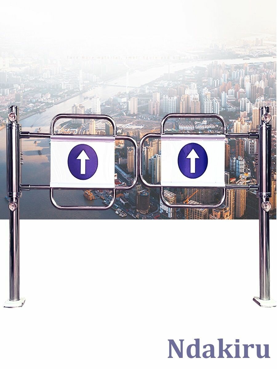 Каркас передвижного забора Распашные ворота из нержавеющей стали