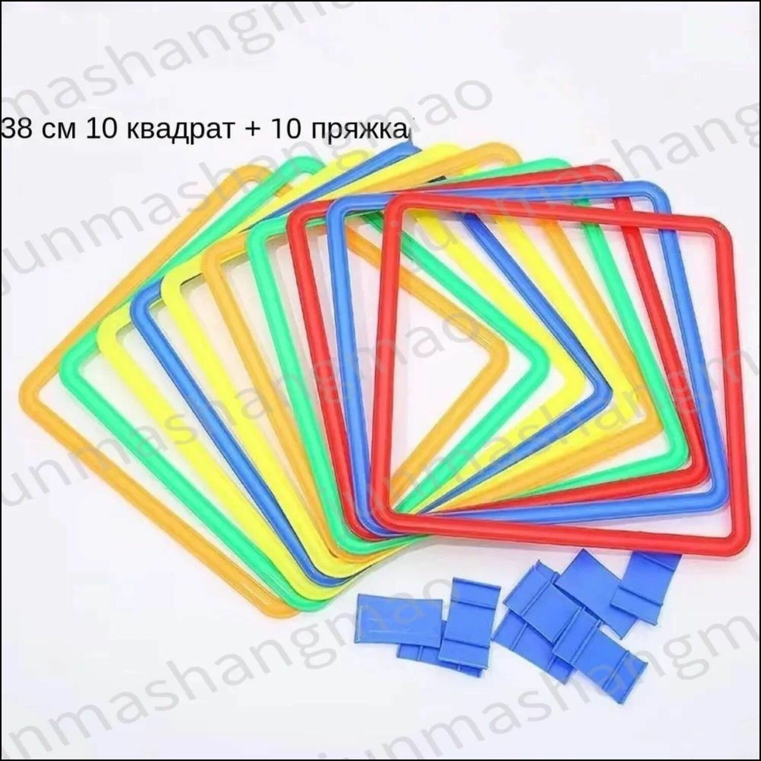 Эксклюзивная координационная лестница квадратная в тканевом чехле, нейротренажер-111502