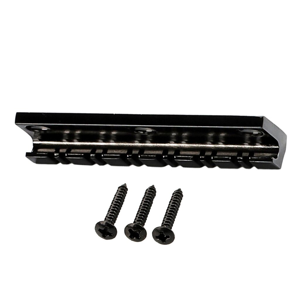 12 струнный черный гитарный бридж qin GA894B