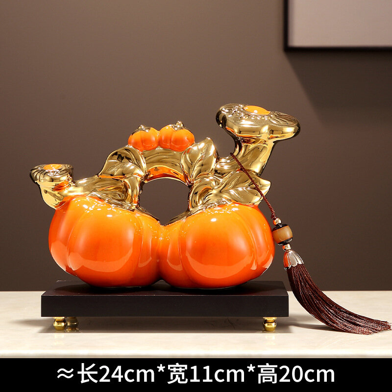 Орнамент персика, креативный керамический орнамент персика Руйи, оптовая продажа, украшение для гостиной, телевизионного шкафа, винного шкафа, входного декора, ремесленное изделие