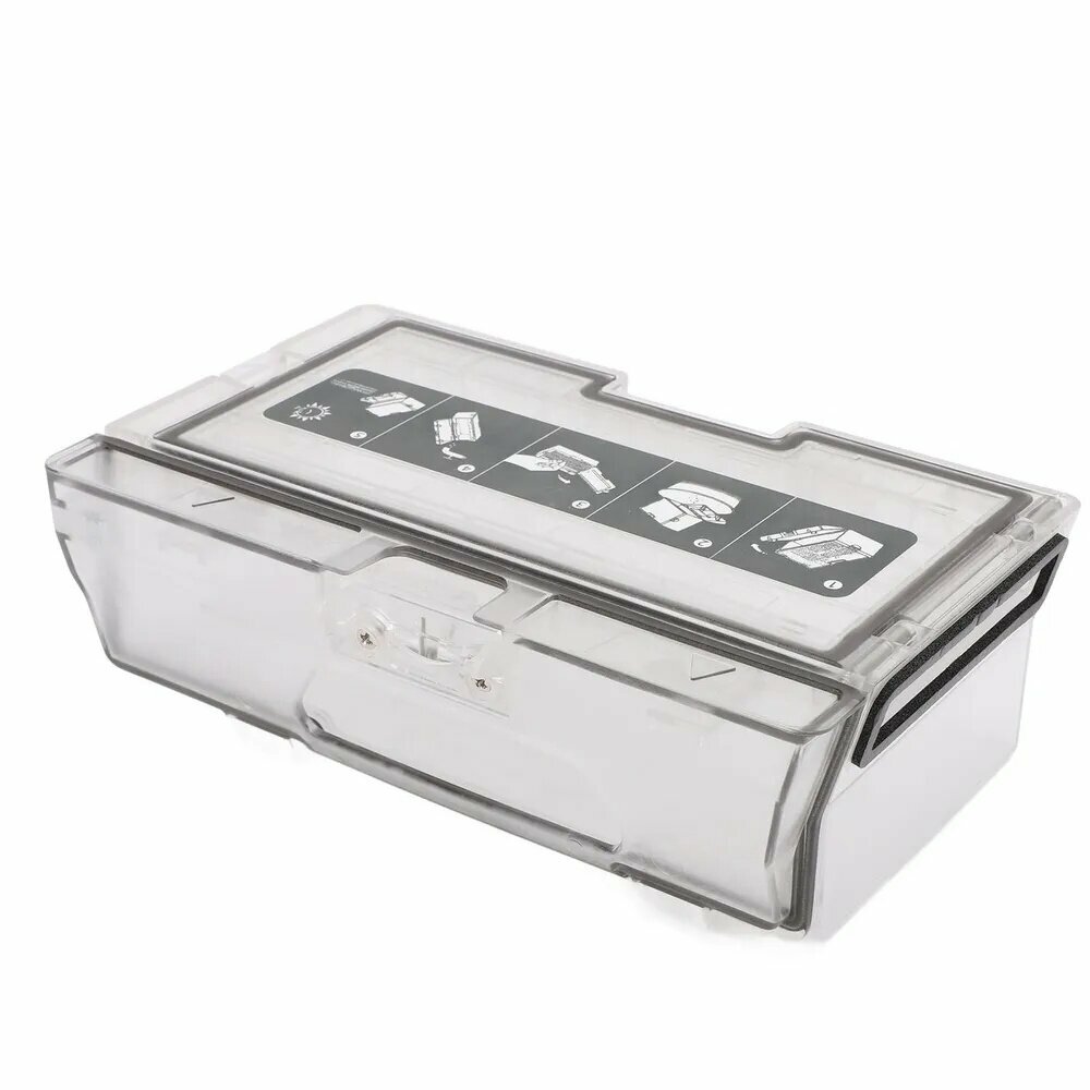 Сменный контейнер для пыли 3-в-1 для роботов-пылесосов Roborock G10S/G10S Pro/G20/S8/T7S Емкость для мусора и очистки