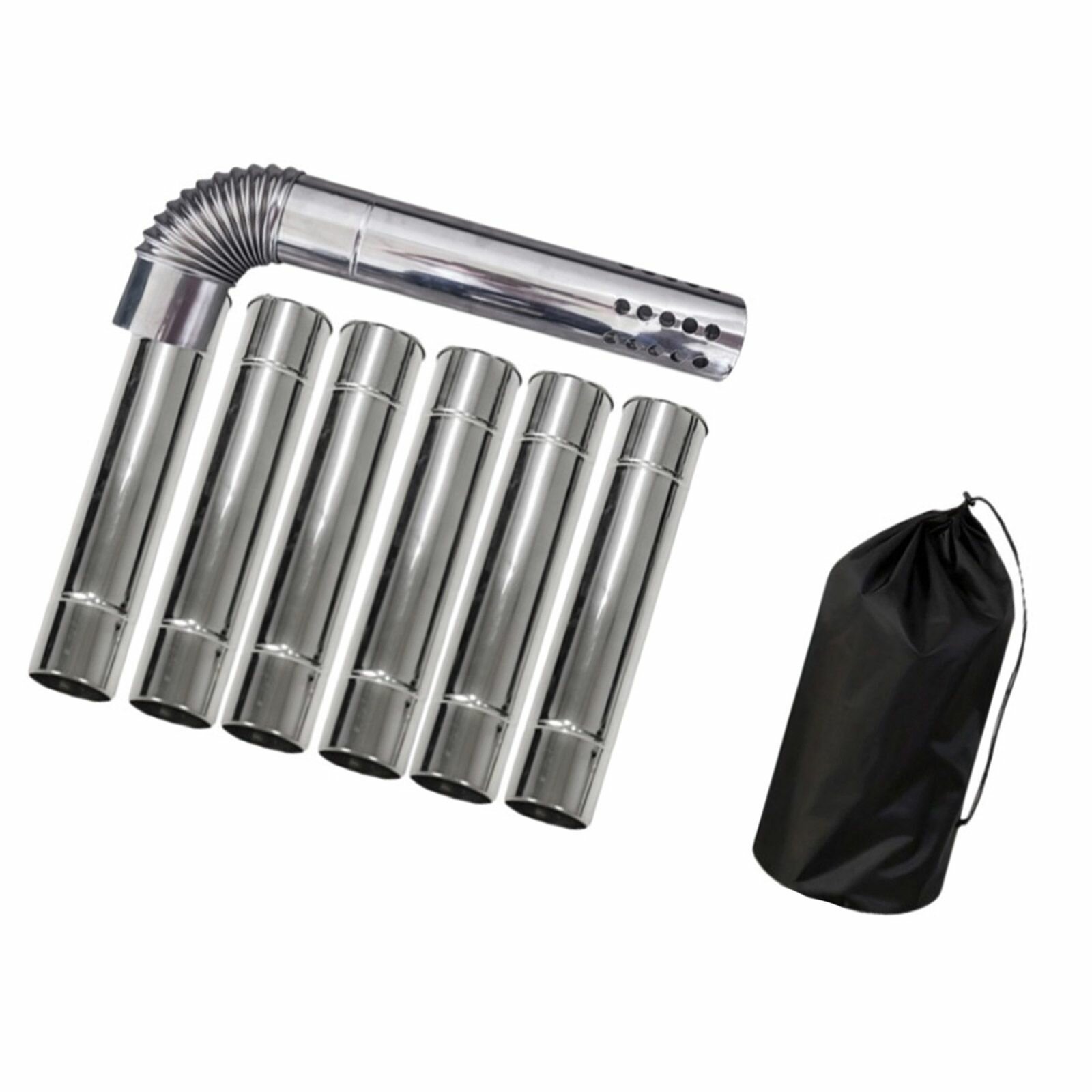 Быстрый теплообменный дымоход для зимних аксессуаров печи в палатке